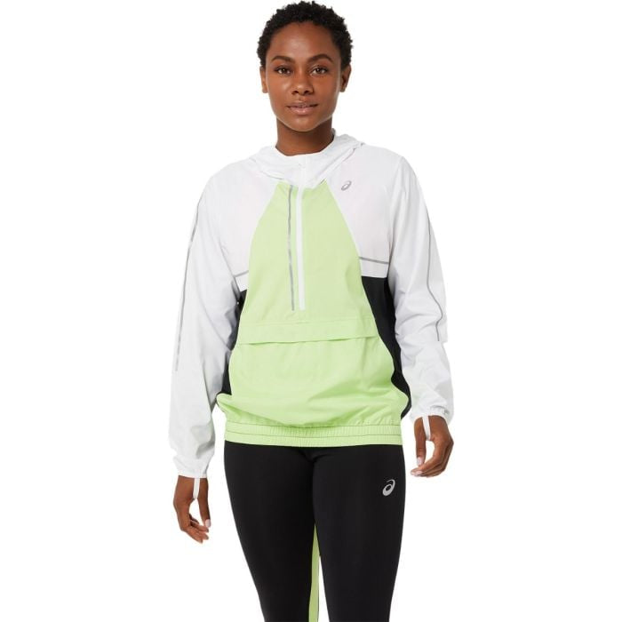 Asics Lime Green Running Jacket